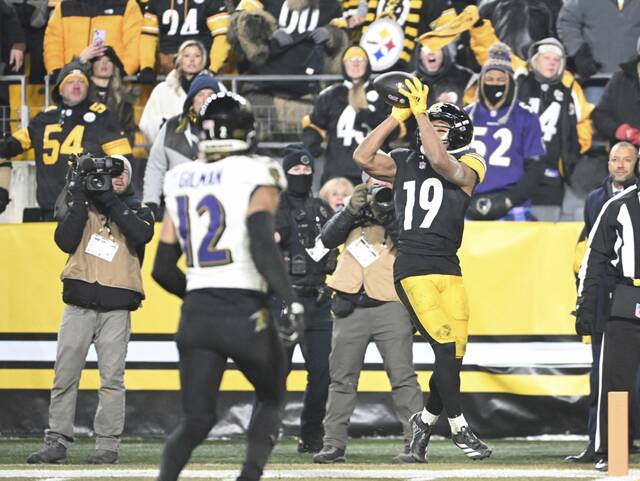 Photos: Steelers beat Ravens to win the AFC North