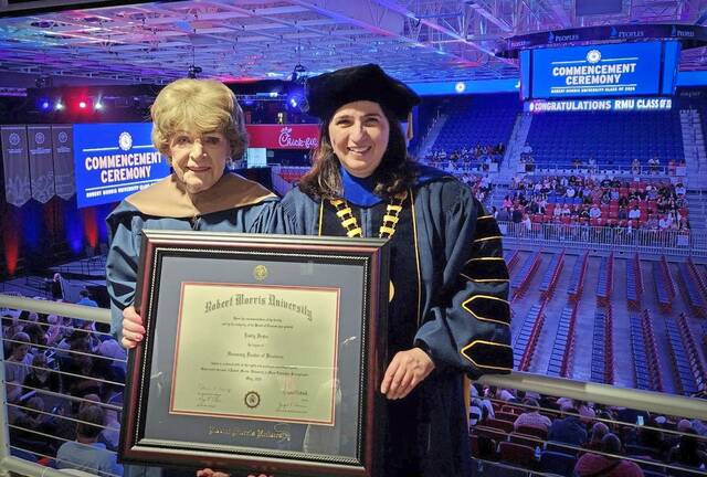 WWII vet Emily Drake receives honorary degree from RMU, 8 decades after ...