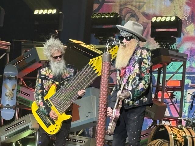 Review: ZZ Top play the classics with style at the Palace Theatre