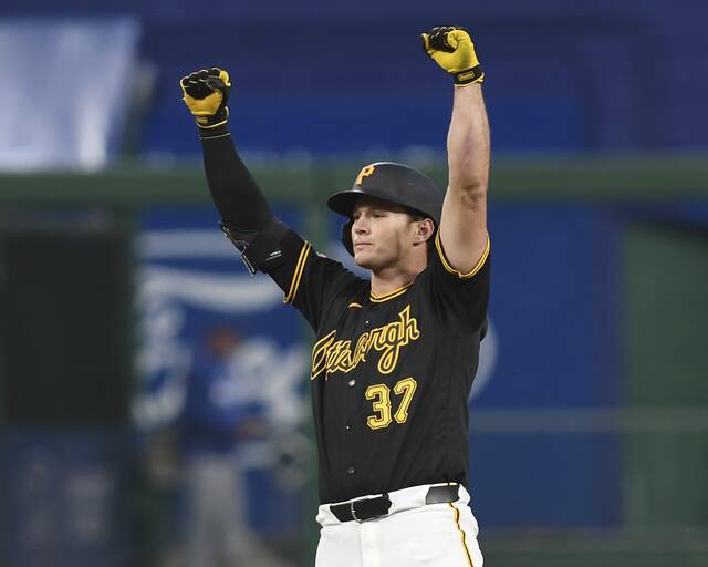 With Konnor Griffin dealing with forearm soreness, Pirates call up ...