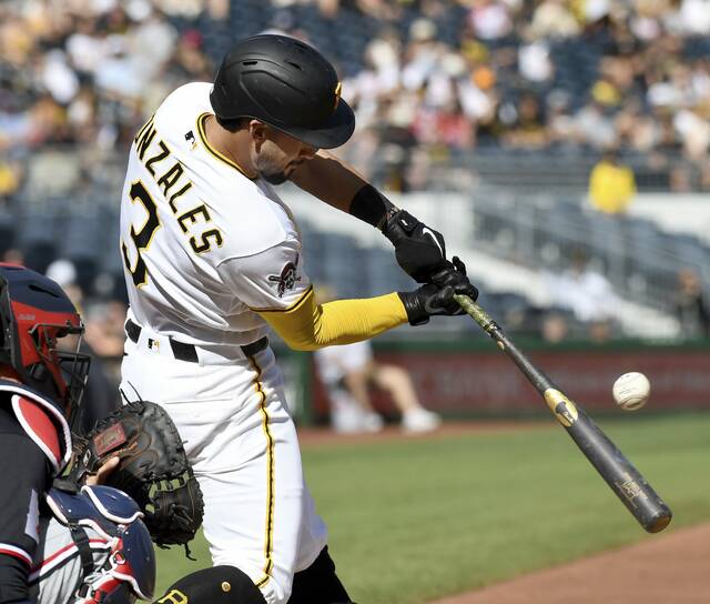 Jake Mangum’s big catch helps Pirates protect lead in 9th inning to ...